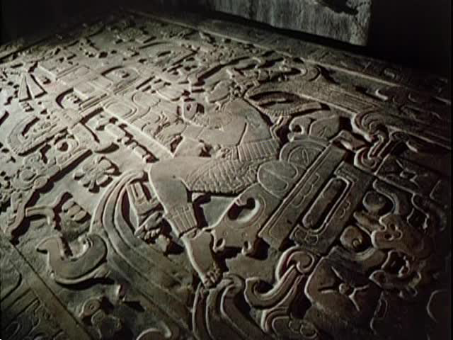 Alien Explorations: 'Pakal Votan' tomb lid: Palenque Rocket Man from ...