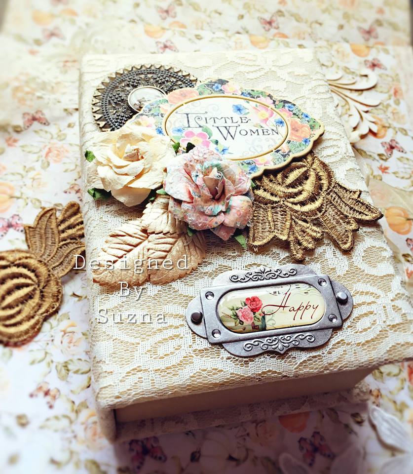 Crafters Corner : GRAPHIC 45 STAPLE BOX DECOR