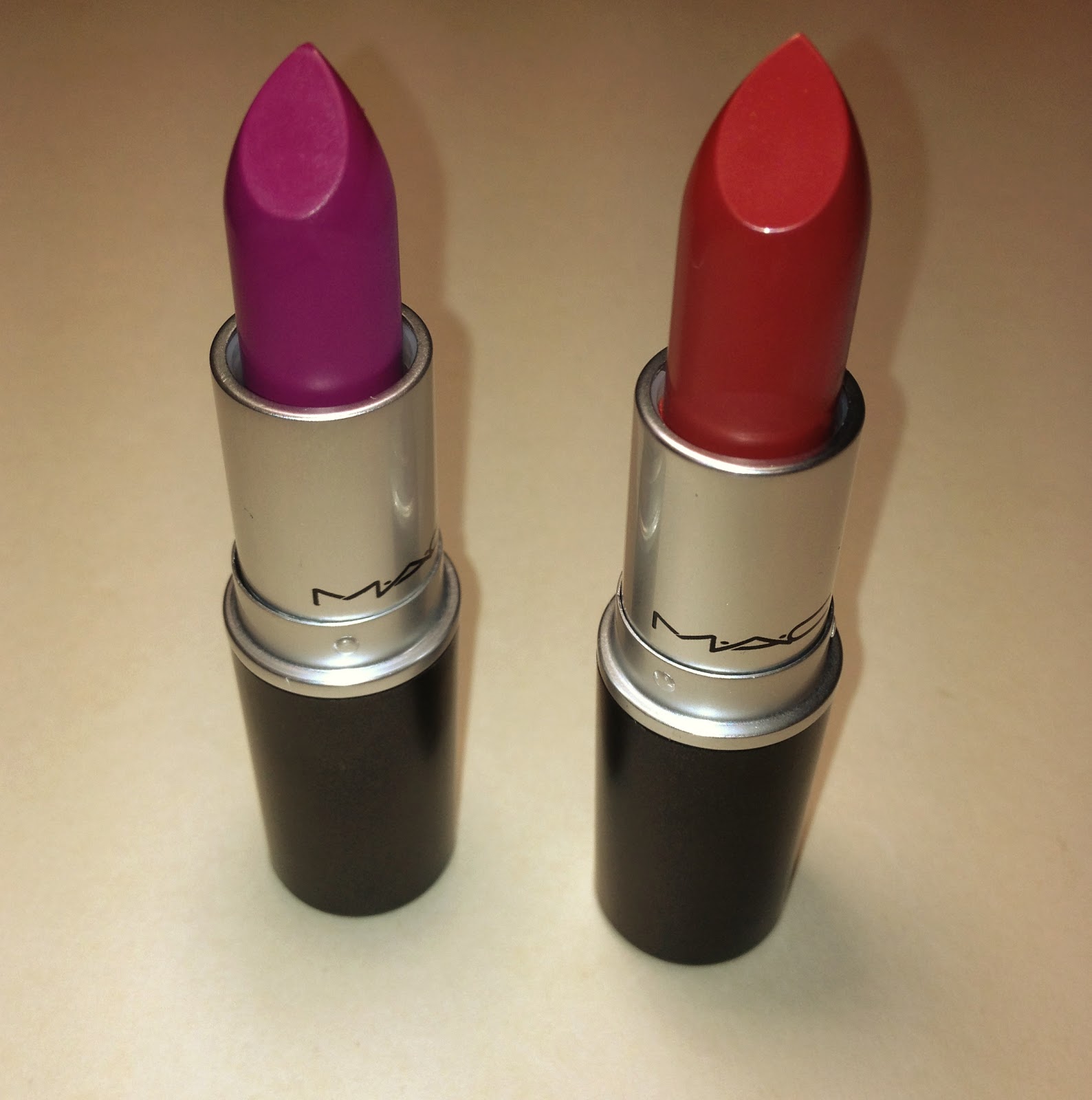 ~*PrettyPisces: Lipstick Haul From MAC's Strength & Apres Chic Collections