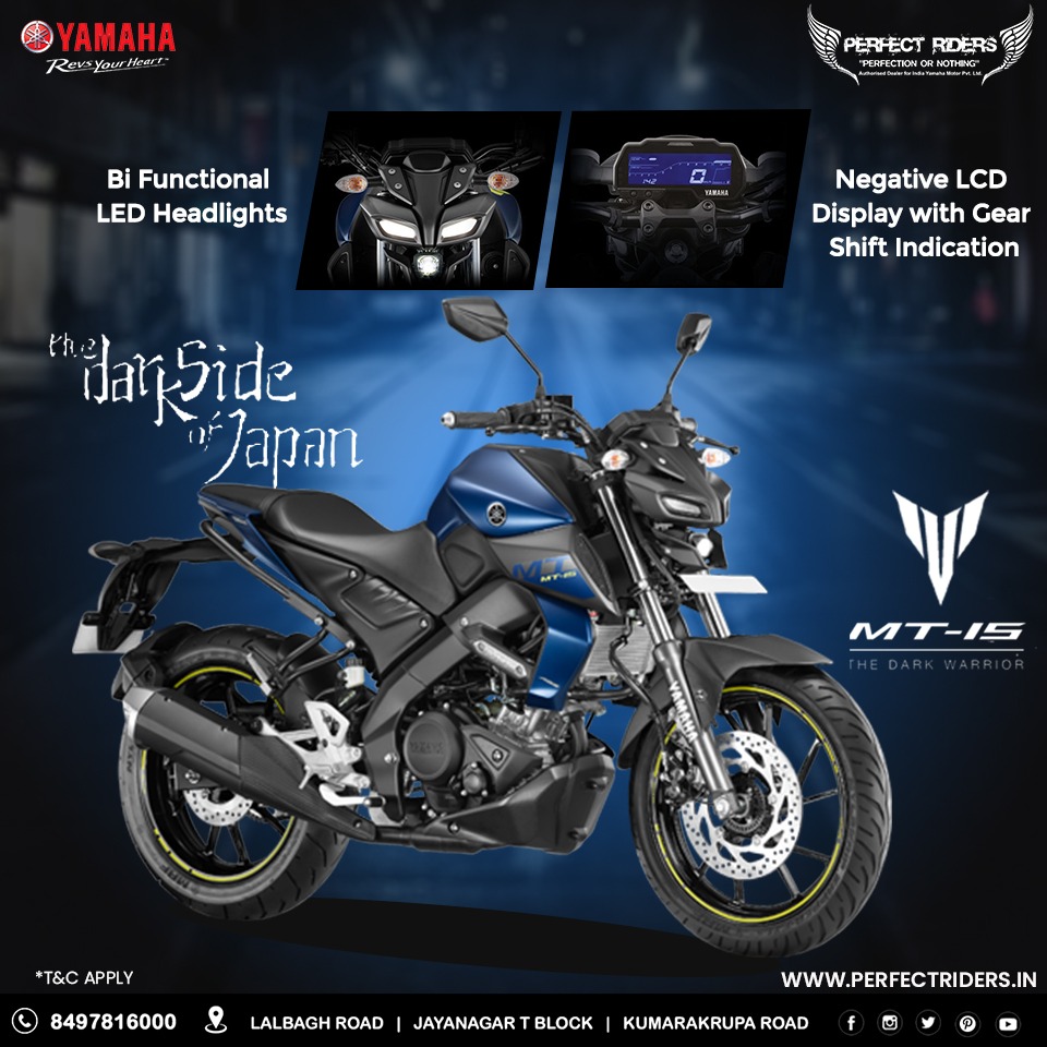 Perfect Riders: Yamaha MT-15 | Dark Side Rises | Perfect Riders