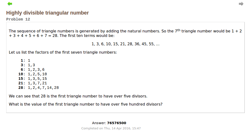 Problem 12 Project Euler Solution With Python