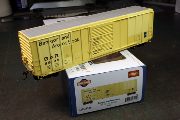 White River Division: BAR Patched Boxcar