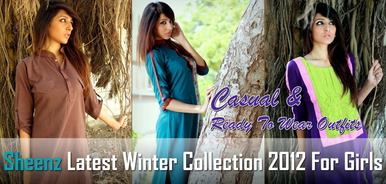 Sheenz Latest Winter Collection 2012 For Girls | Casual And Ready To ...