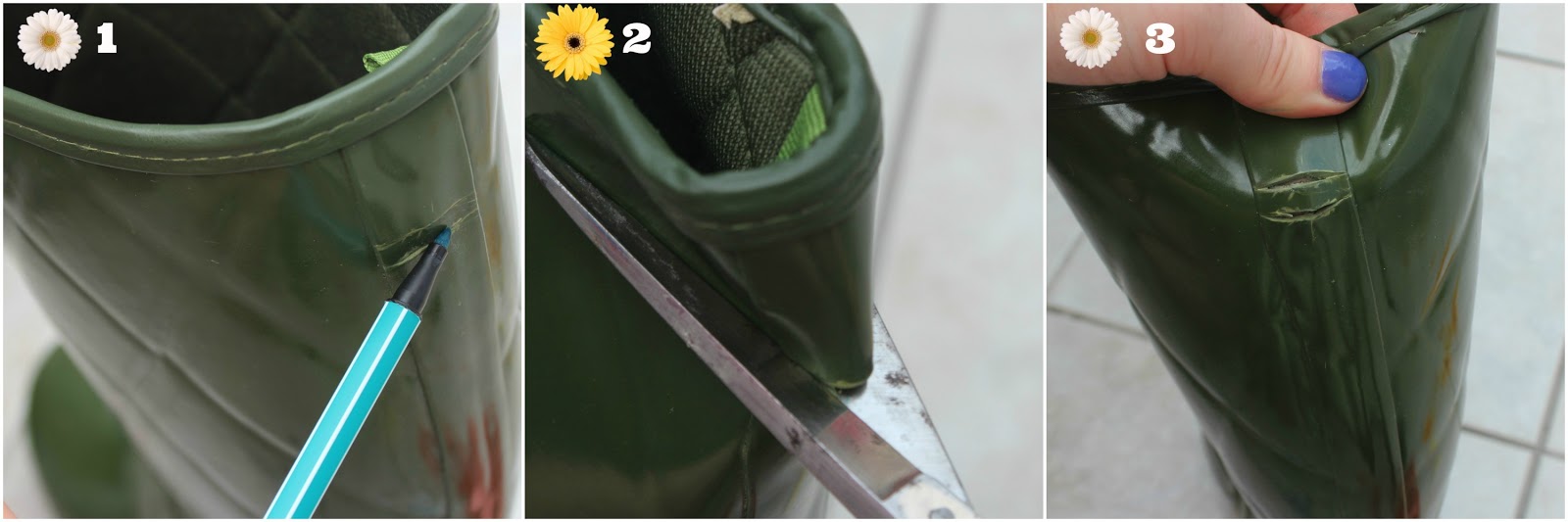 DIY: Customised Festival Wellies - Georgie xoxo | Enchanted Living