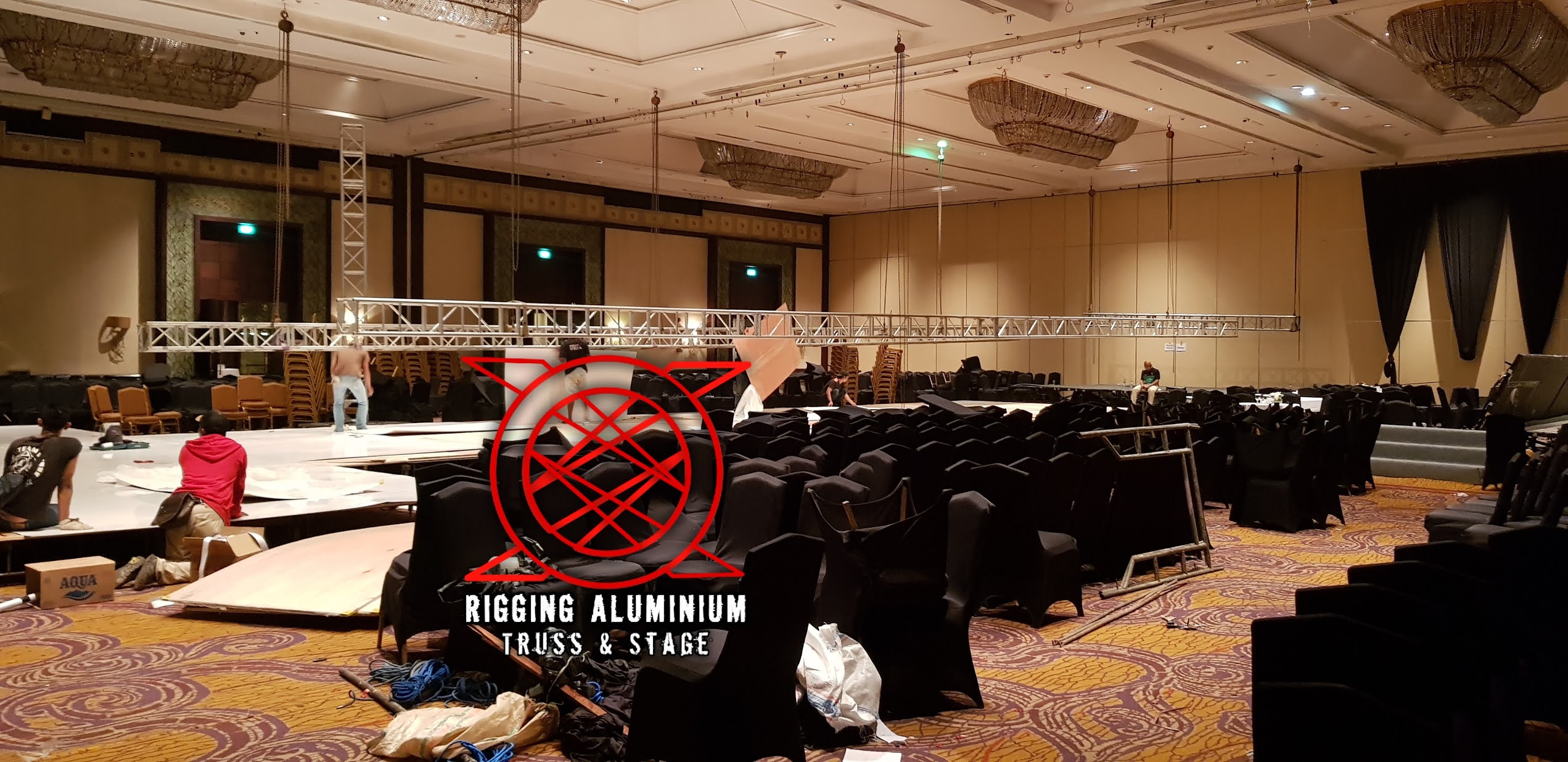 RIGGING PAMERAN - RIGGING ALUMINIUM - Rigging Booth