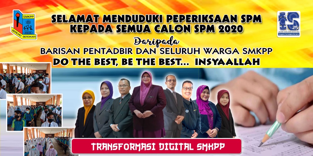 SMK Parit Panjang : Majlis Restu dan Ucapan Kepada Calon SPM 2020 SMKPP