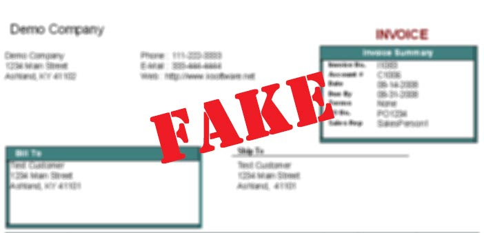 How To Make A Fake Invoice - Invoice Template