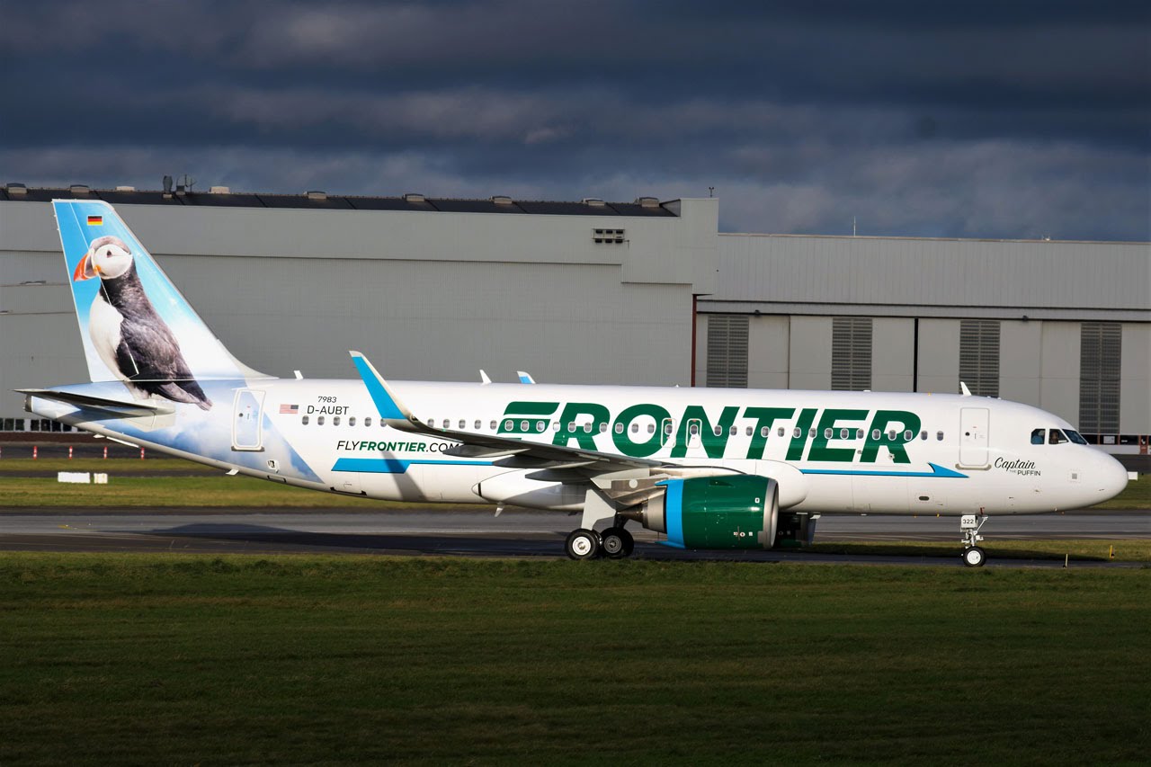Airbus Hamburg Finkenwerder News: A320-251N, Frontier Airlines, N322FR ...