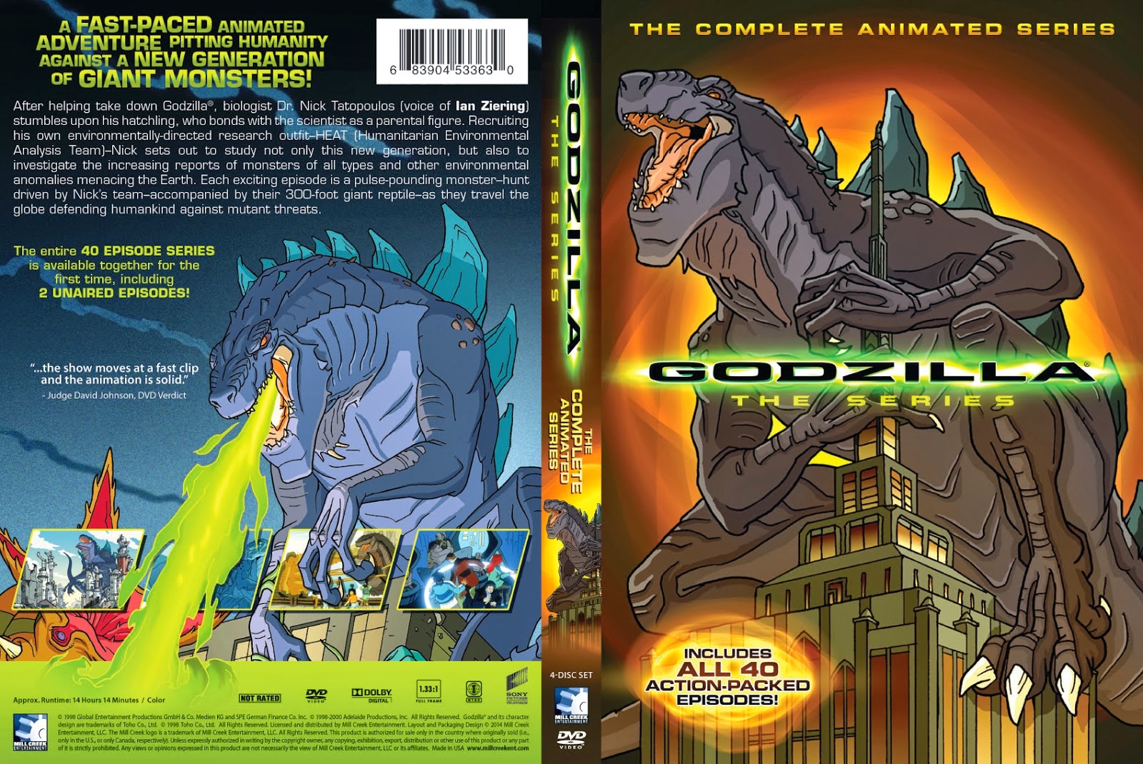 Héroes Animados: Godzilla: The Series