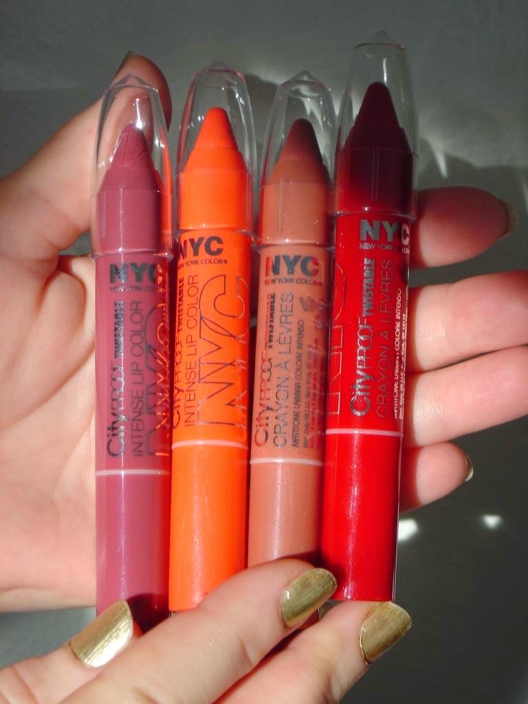 NYC New York Color’s City Proof Twistable Intense Lip Colors Review ...