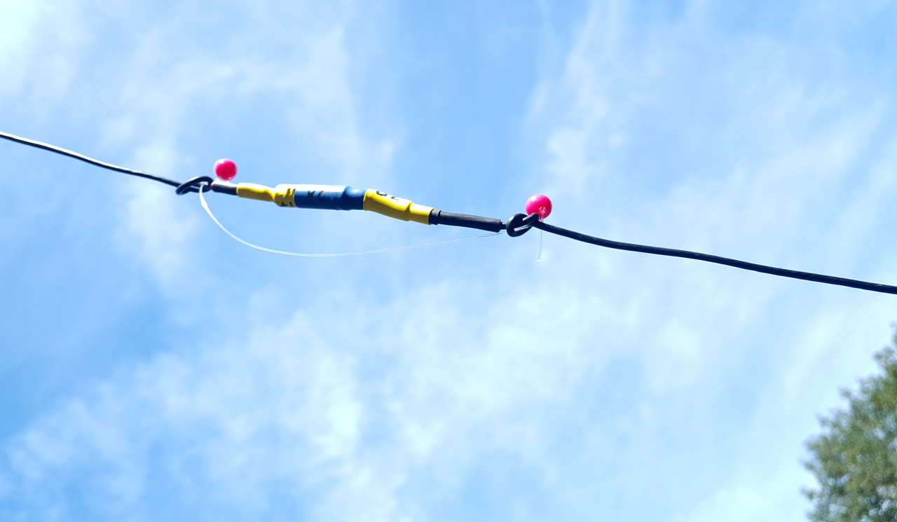 HAM-ing by PH0NO: Stylish inverted V multiband antenna