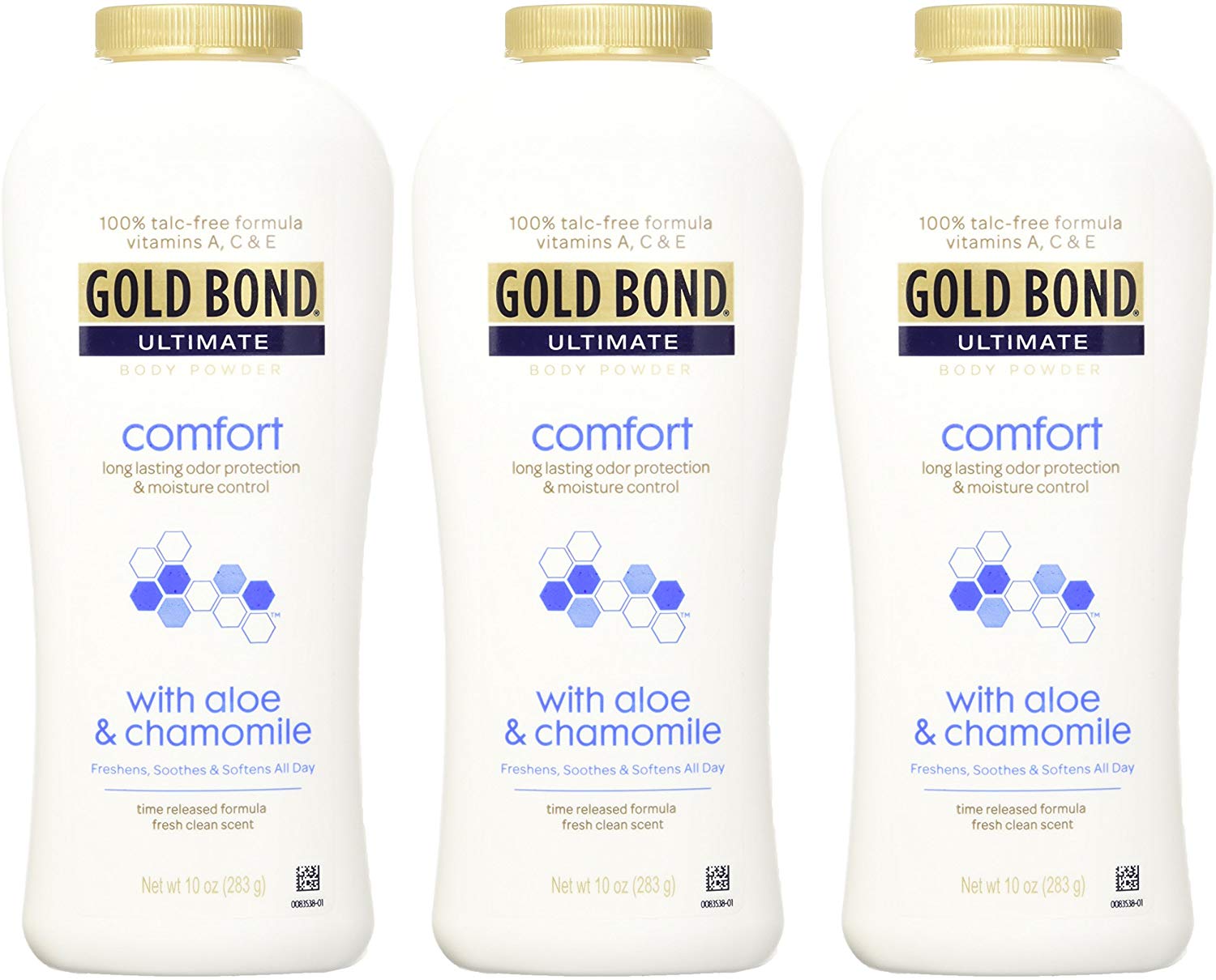 Gold Bond Ultimate Comfort Body Powder, Aloe and Chamomile, 10 Ounce ...