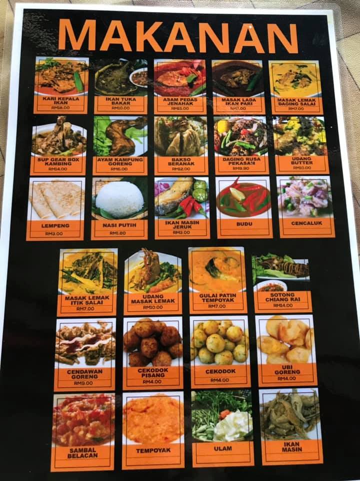 pilihan menu makan tengahari - Mikayla Moore