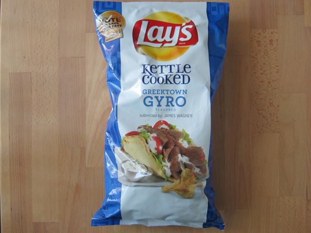 Review: Lay's - Kettle Cooked Greektown Gyro Potato Chips