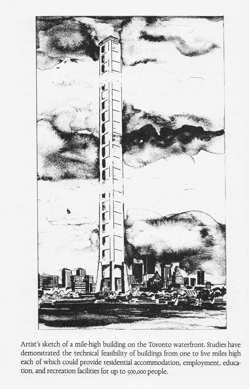 Progress is fine, but it's gone on for too long.: Mile high skyscrapers