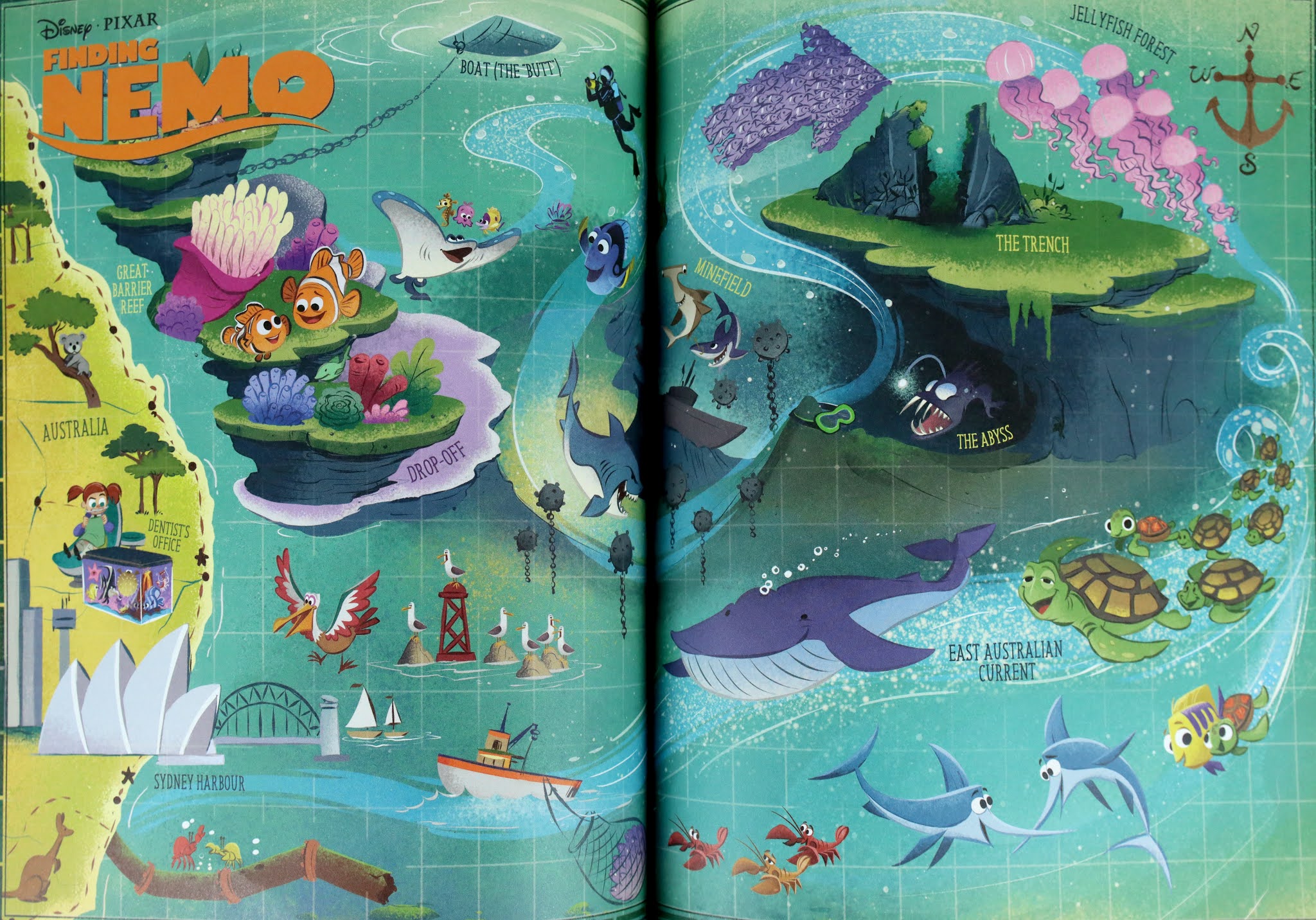 Dan the Pixar Fan: Disney·Pixar Maps: A Magical Atlas Of The Movies We ...