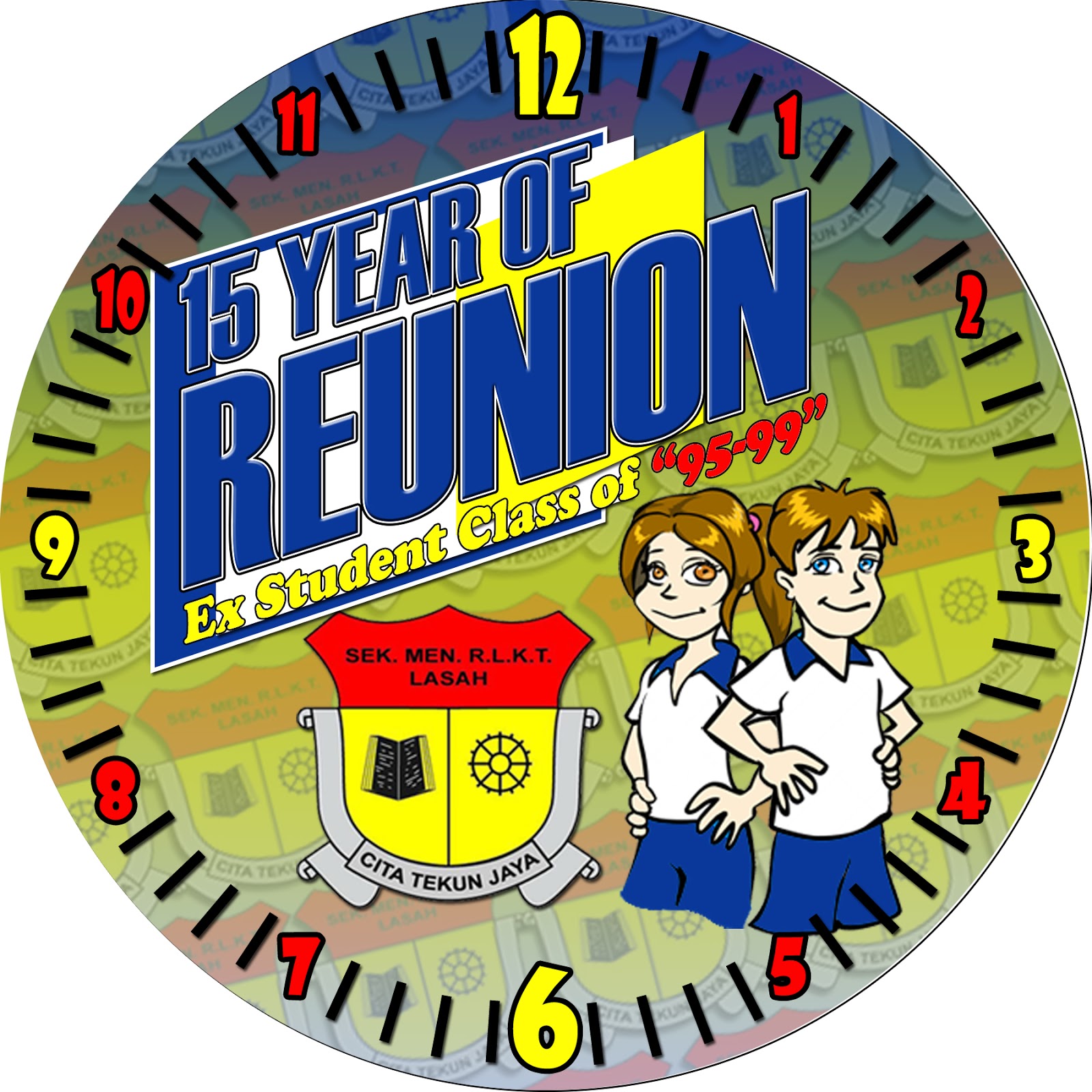 15 YEAR OF REUNION - DESIGN AKAMIKAGIFT | Cenderahati | Cenderamata ...