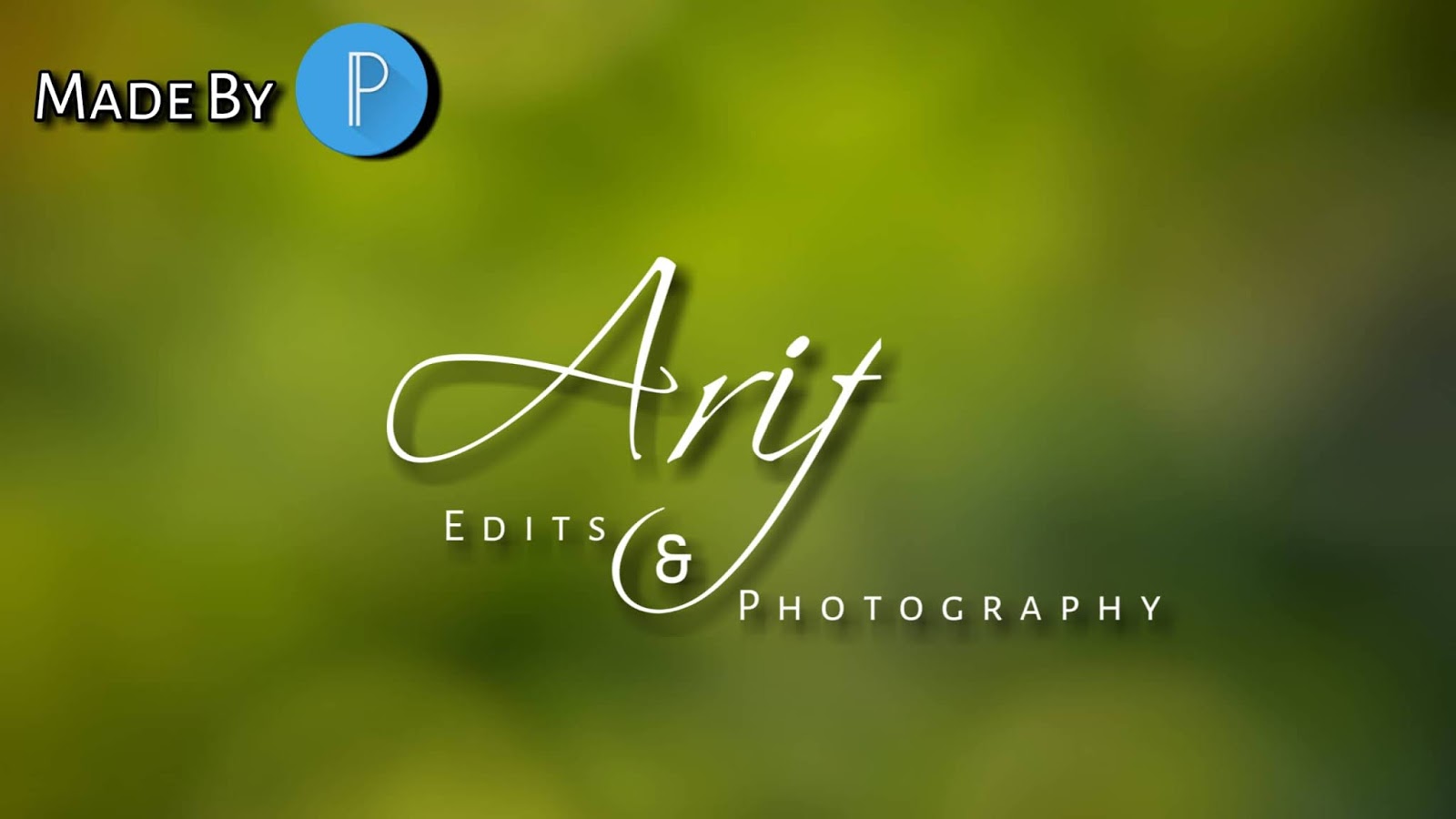 How To Make A Photography Signature Watermark In PixelLab Using Mobile