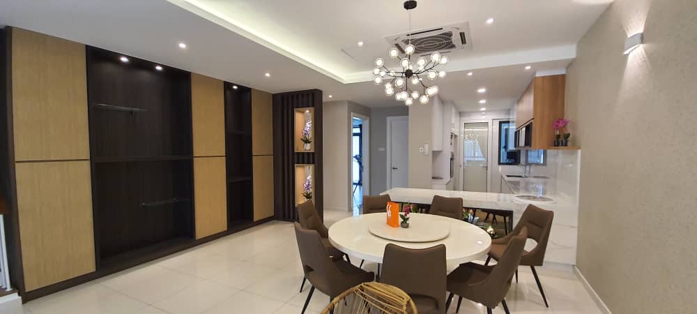 3 Storey Superlink House Sejati Residence Cyberjaya - Interior Design ...