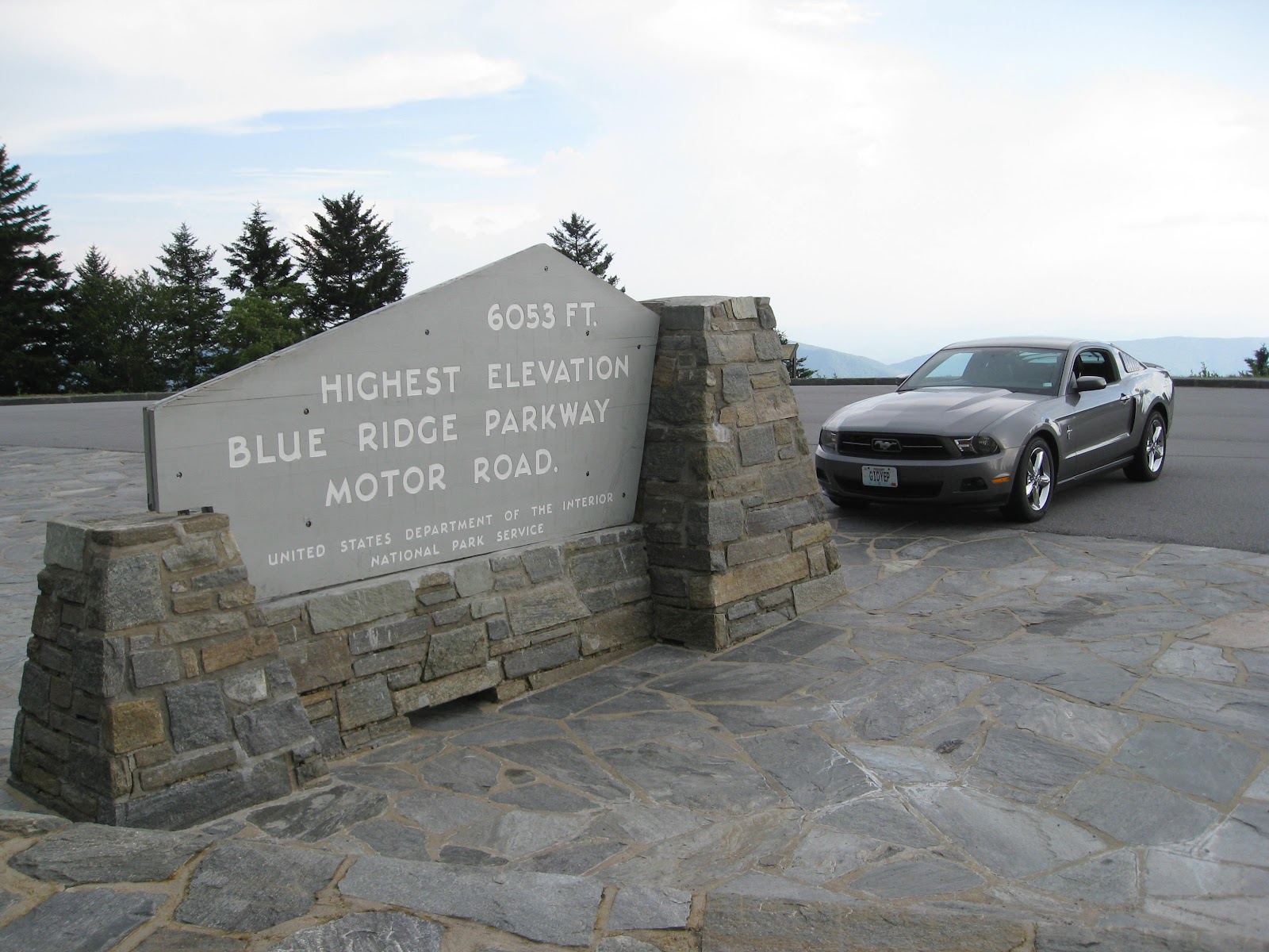 Tbirdonroute66: HIGHEST ELEVATION BLUE RIDGE PARKWAY MOTOR ROAD, NORTH ...