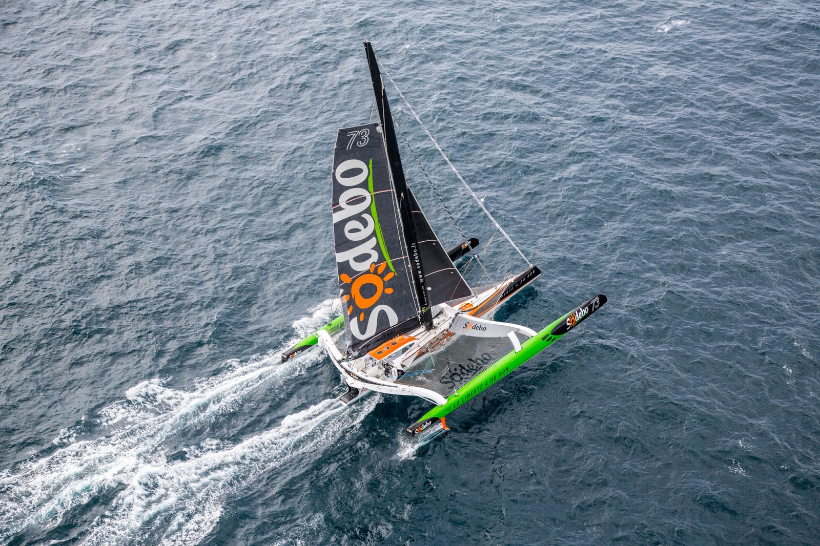 Record / Nouveau chrono sur Sodebo Ultim', Thomas Coville avale l ...