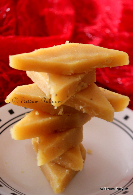 Erivum Puliyum: Chana Doce | Doce de Grao | Goan Christmas Sweet ~ Step ...