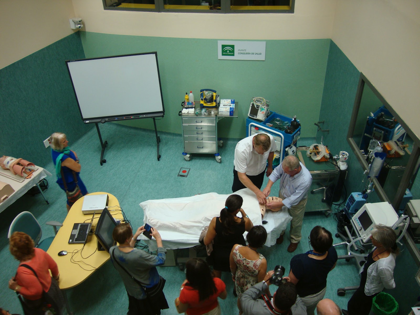 The corridor of uncertainty: Simulation for teachers