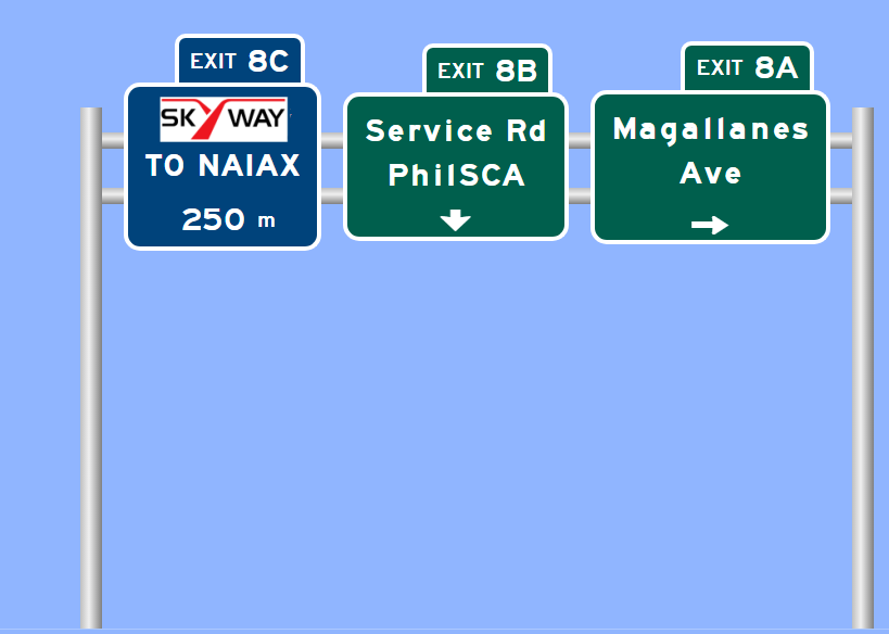 SLEX signage improvement ideas between Alabang and Buendia