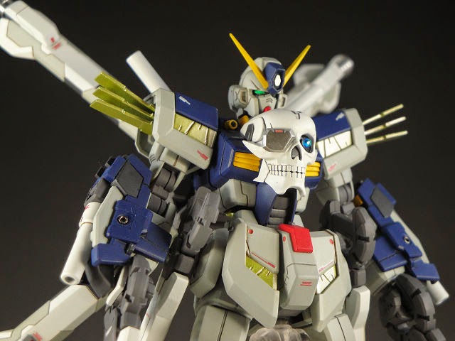 Custom Build: HGBF 1/144 Crossbone Gundam Maoh Kai