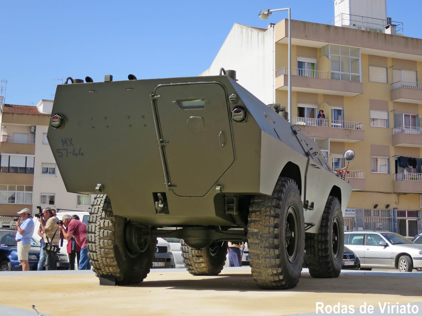 Blindado Chaimite V 200 em Pinhal Novo