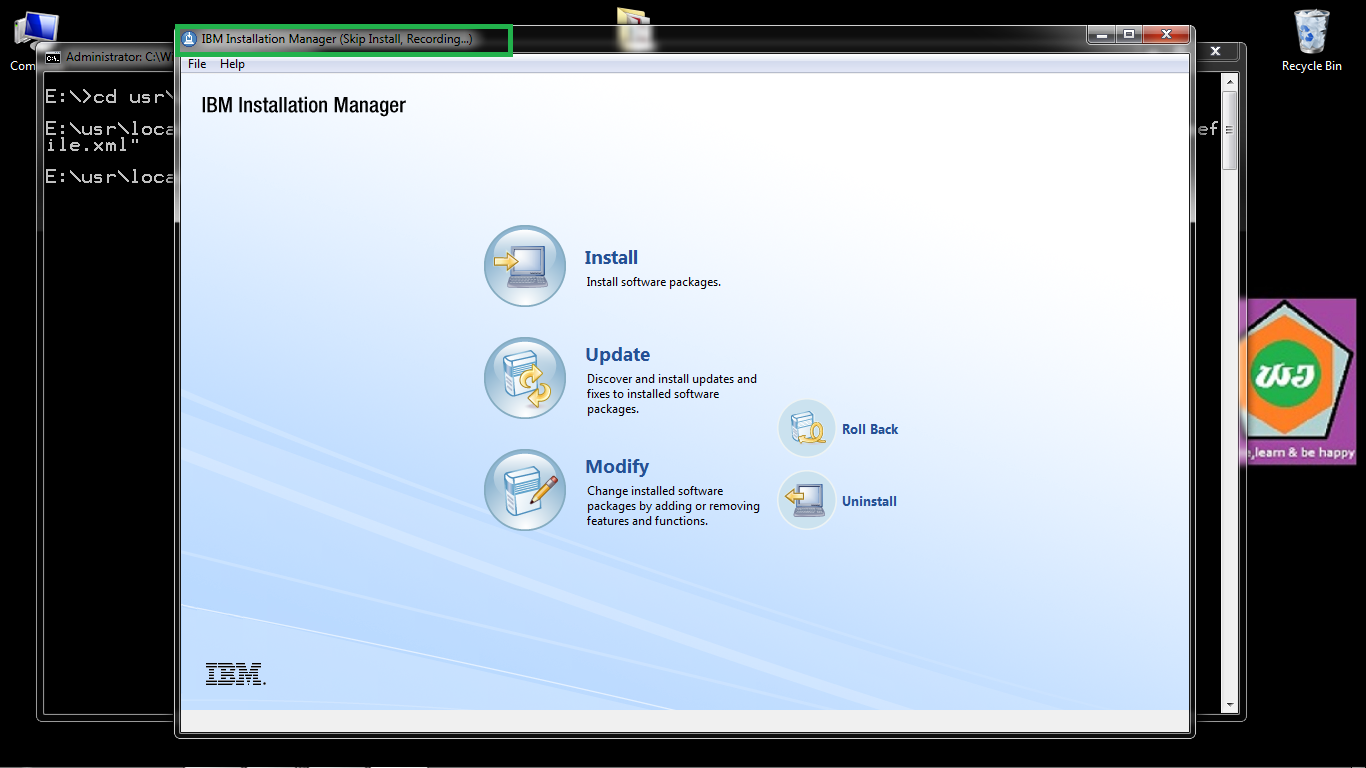 IBM WebSphere Application Server: install IBM HTTP Server v 8.5 in ...