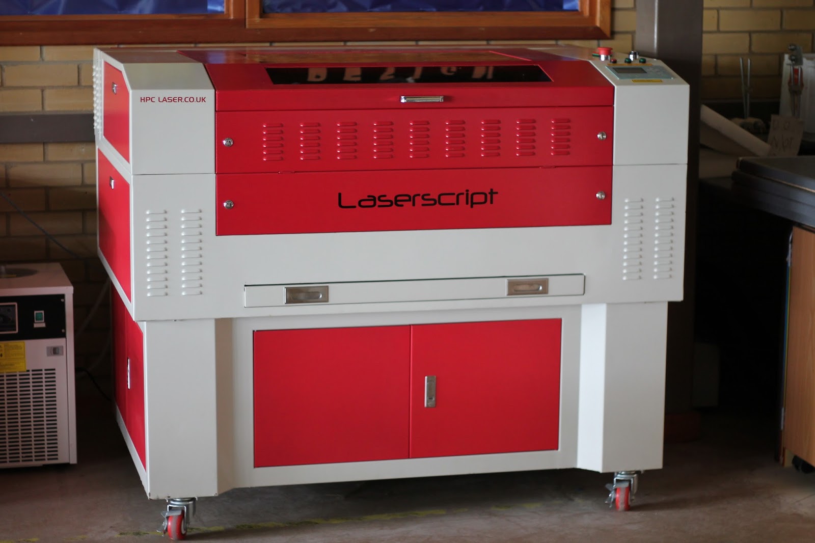 DT at Beaumont School: We have a laser cutter!