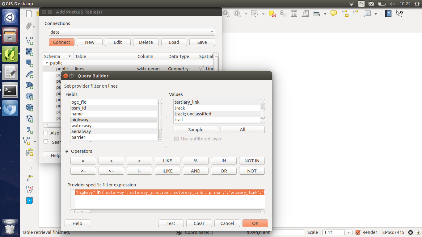 technocyclist: Reading and plotting OSM data in QGIS