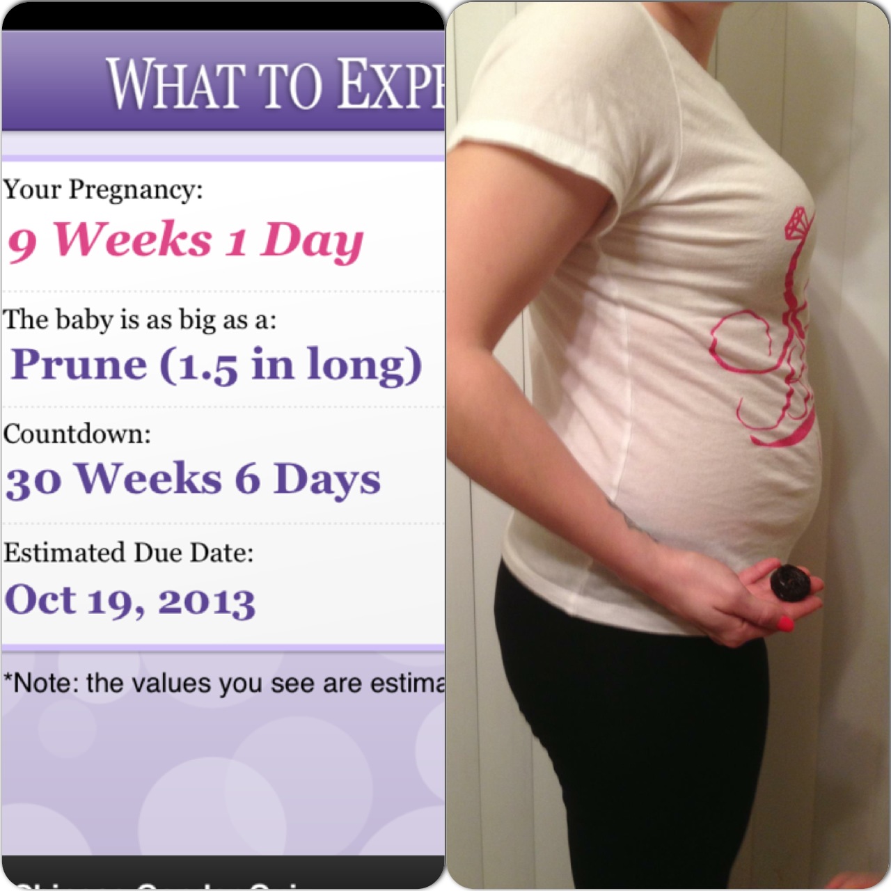 A roller coaster ride to parenthood: 9 WEEKS!