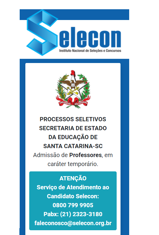 Rosane Hart: Veja as provas já aplicadas pela Banca Selecon em processo ...