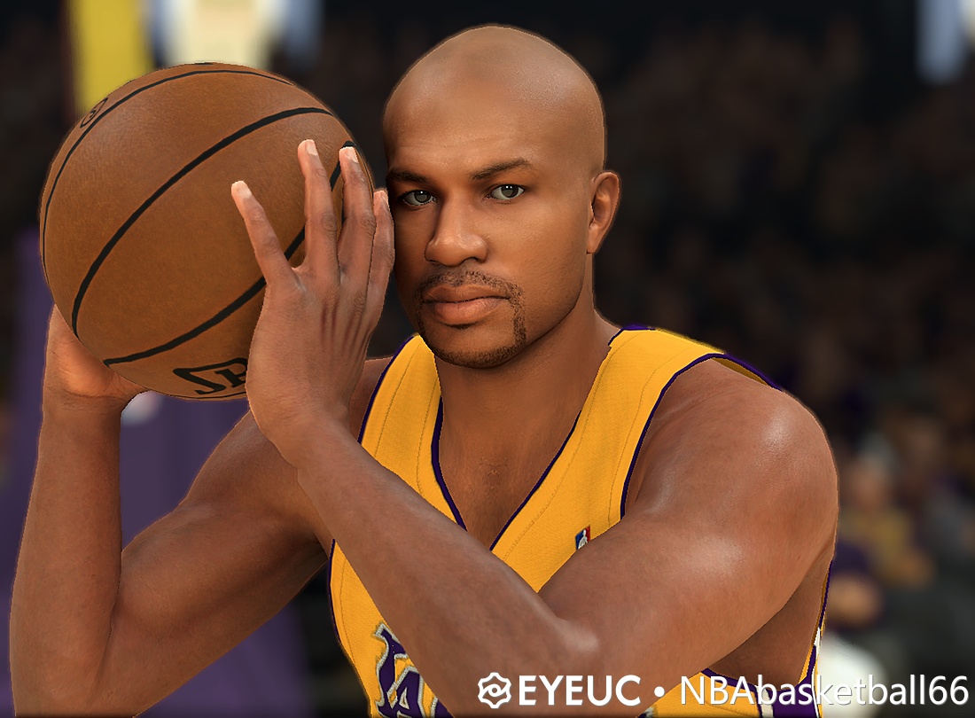 Derek Fisher Cyberface and Body Model By LA [FOR 2K21]