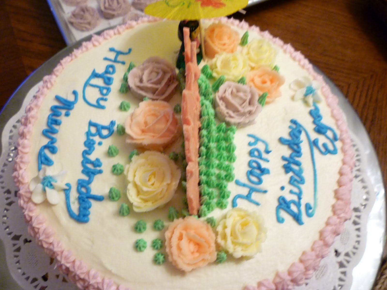 PinoyAmericanFavoriteRecipes: #282_Mom-Daughter Birthday Cake