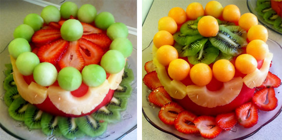 Placeres al paladar: Pastel de Sandía (Fruit Cake)