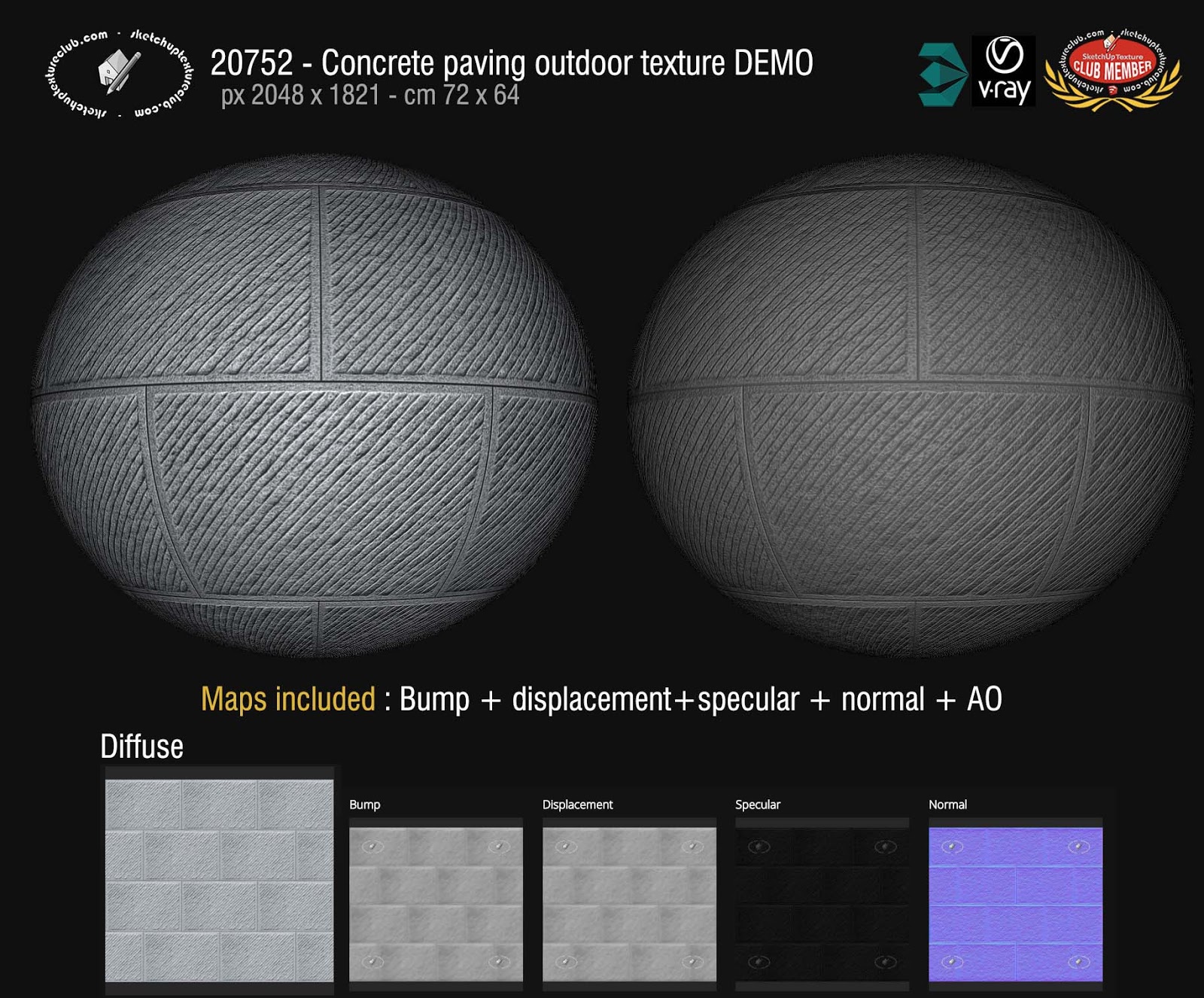 New Seamless Textures Concrete Paving Outdoor Regular Blocks & Maps ...