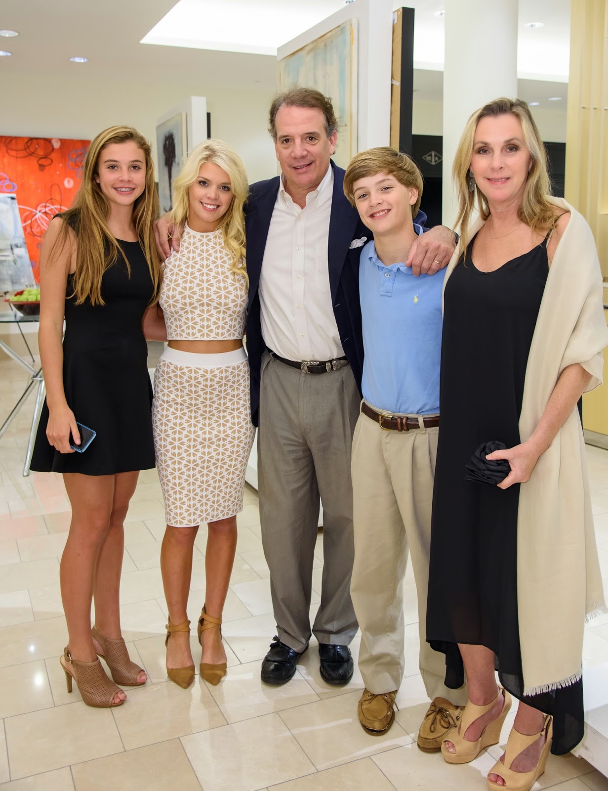 Kristin Mayfield Meredith @: Hutton Snellings Exhibit at Neiman Marcus ...