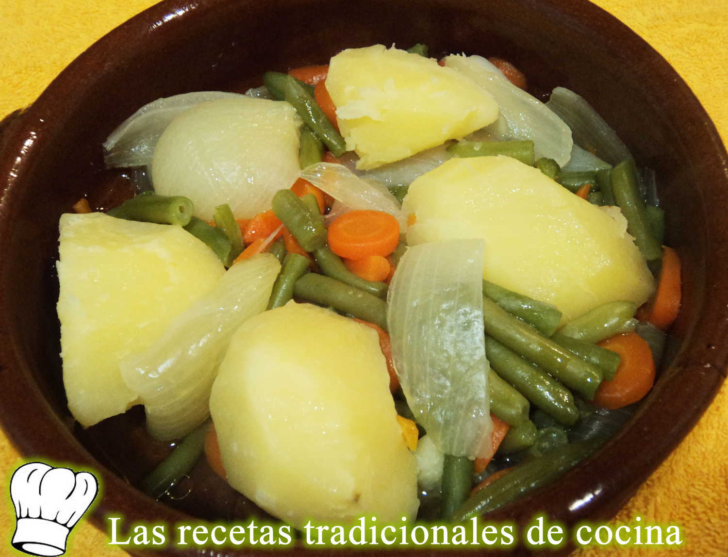 Receta de hervido de verduras - Recetas de cocina con sabor tradicional