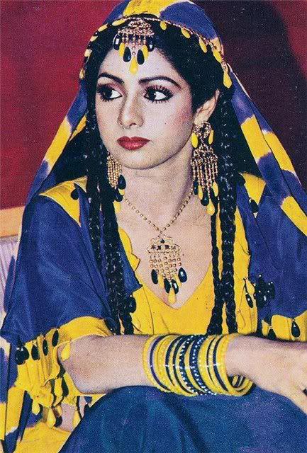 Sridevi: Sridevi and Sunny Deol on the sets of Joshilaay