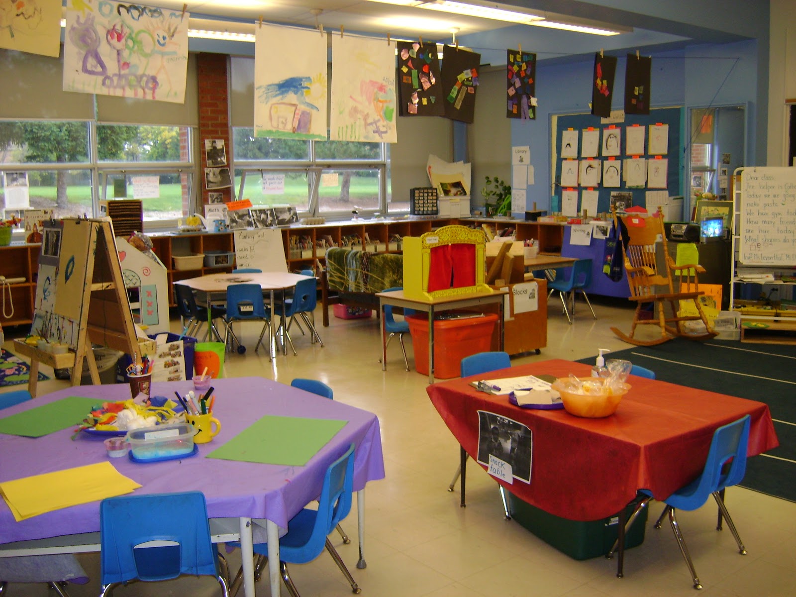 Play is Children's Work: Kindergarten Room 3 Photos