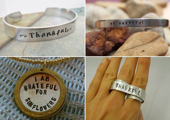 The 'Thank You' Project: Thankful Jewelry