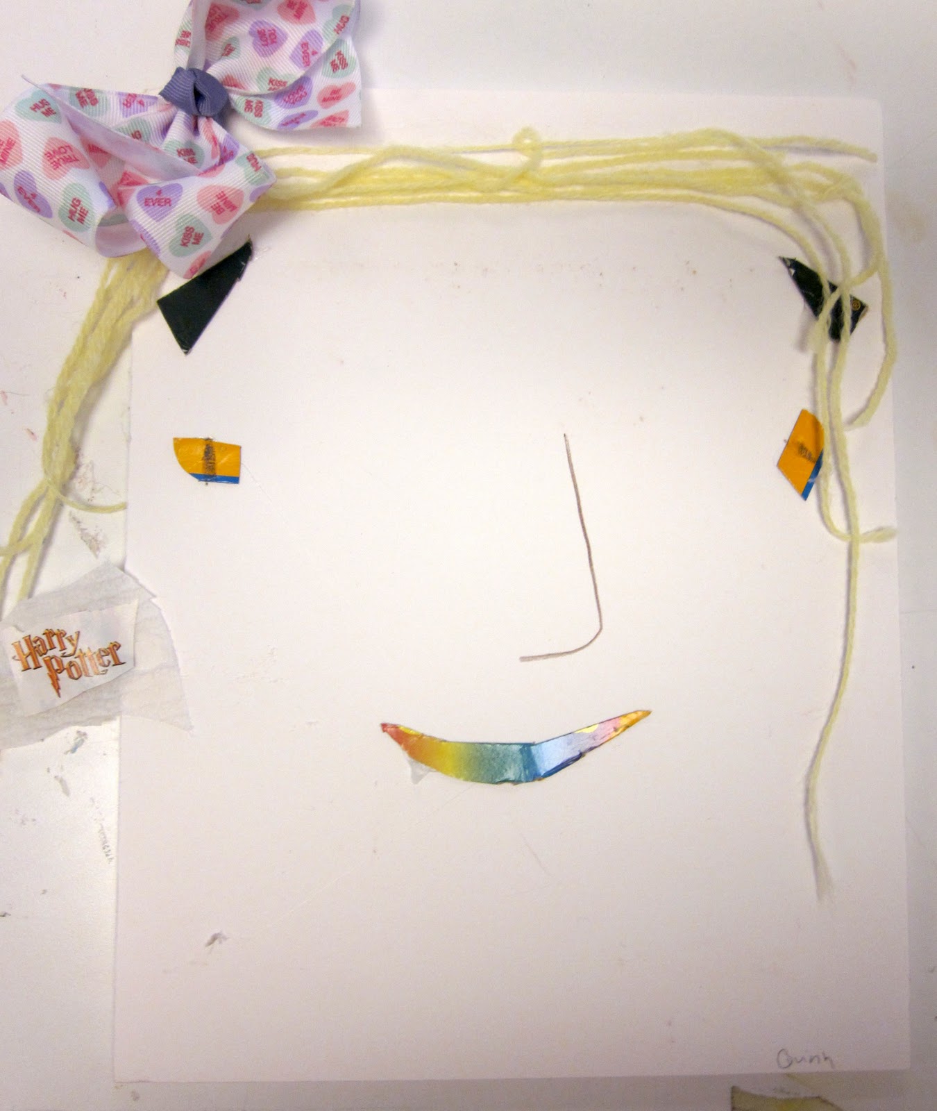 Art is Basic-- Art Teacher Blog: Scrap Faces