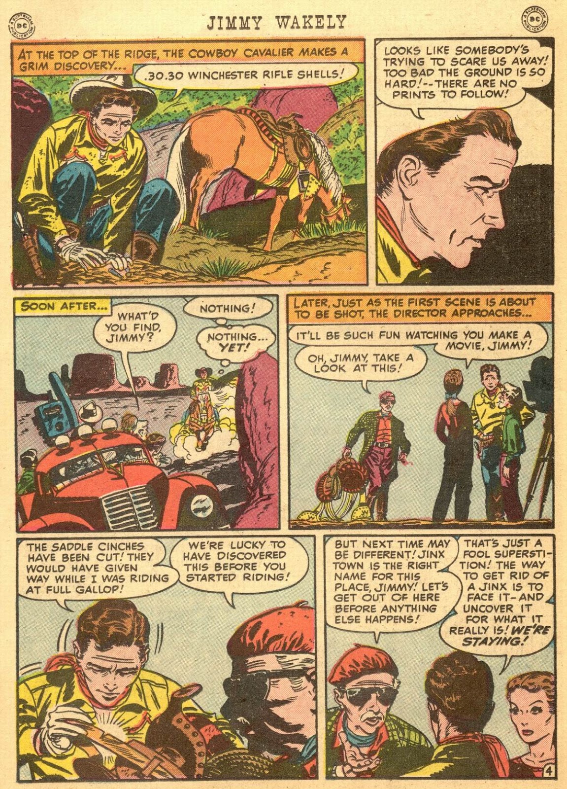 The ALEX TOTH archives: TOTH - JIMMY WAKELY 01 the Cowboy Swordman ...