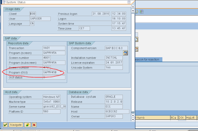 SAP TECH: Enhance the transaction 'VA01' , To set the default value to ...