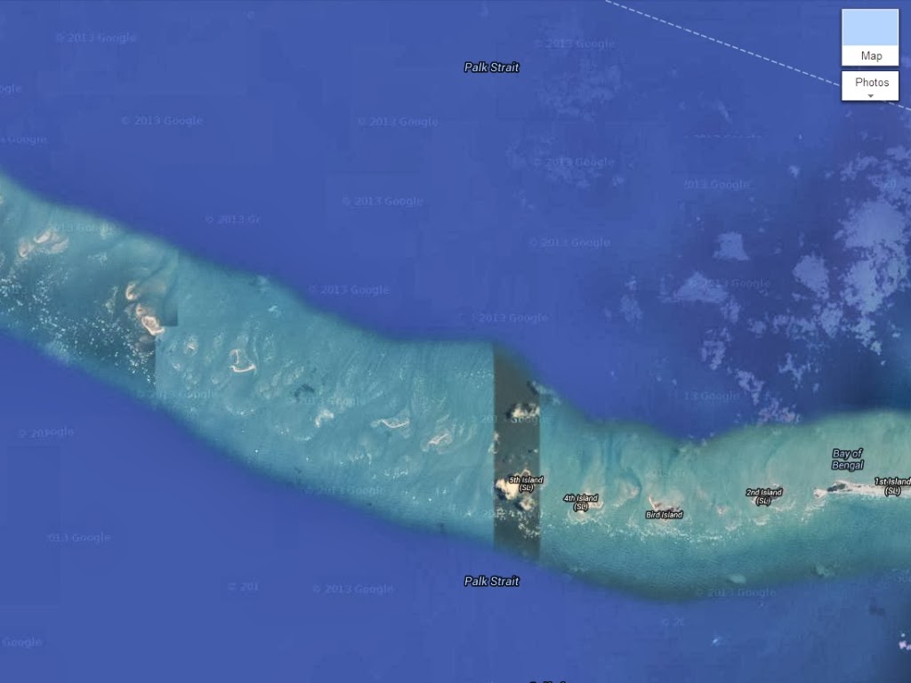 Know the world: Adam's Bridge - A Chain of Sand Islands which connects ...