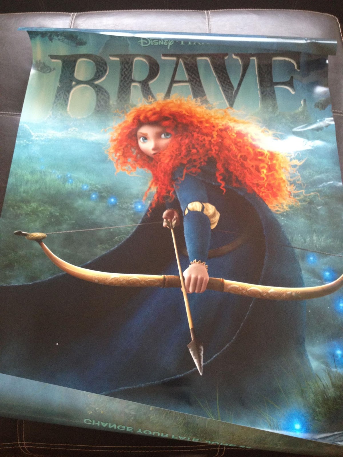 Our Official #BRAVEMovie Poster Freebie! - Young Wife & Mom