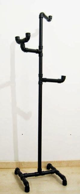 Vintage Show Off: Displays from Plumbing and PVC Pipe